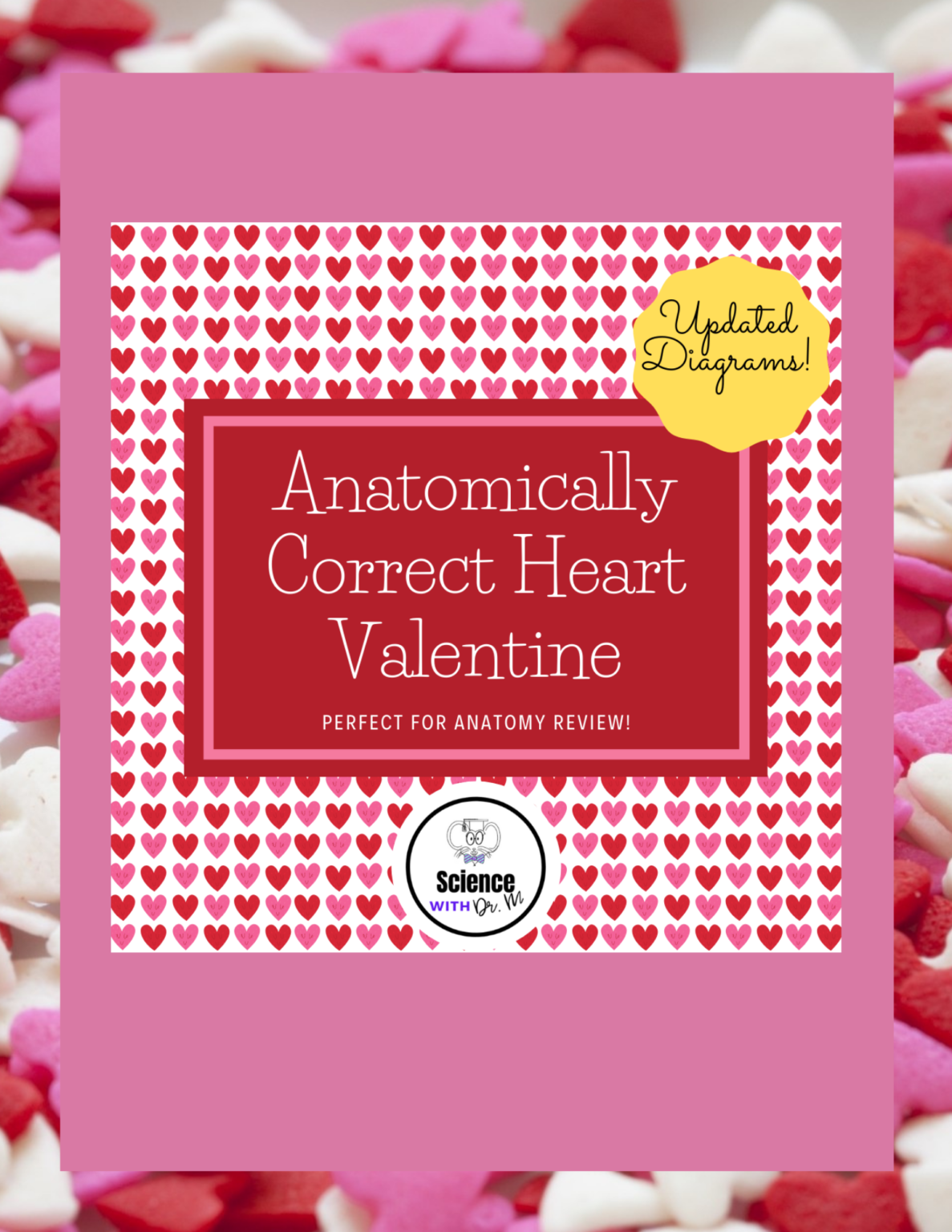 Cute Anatomically Correct Heart Valentine! - Science With Dr M